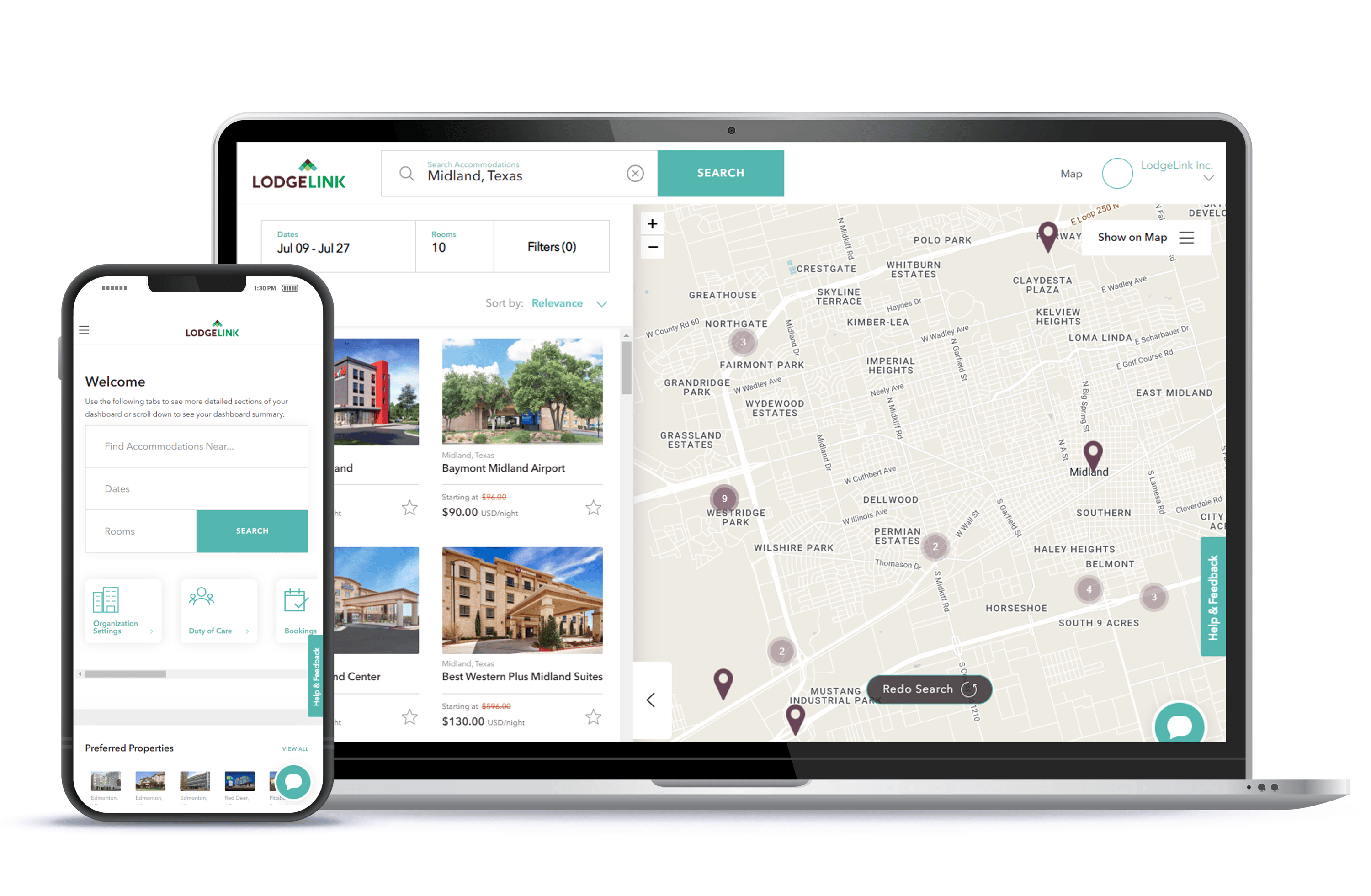LodgeLink - Workforce Travel Management for Travel Managers